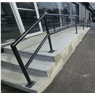 Steel Handrails - Durable Safety Solutions | HMR Fabrication